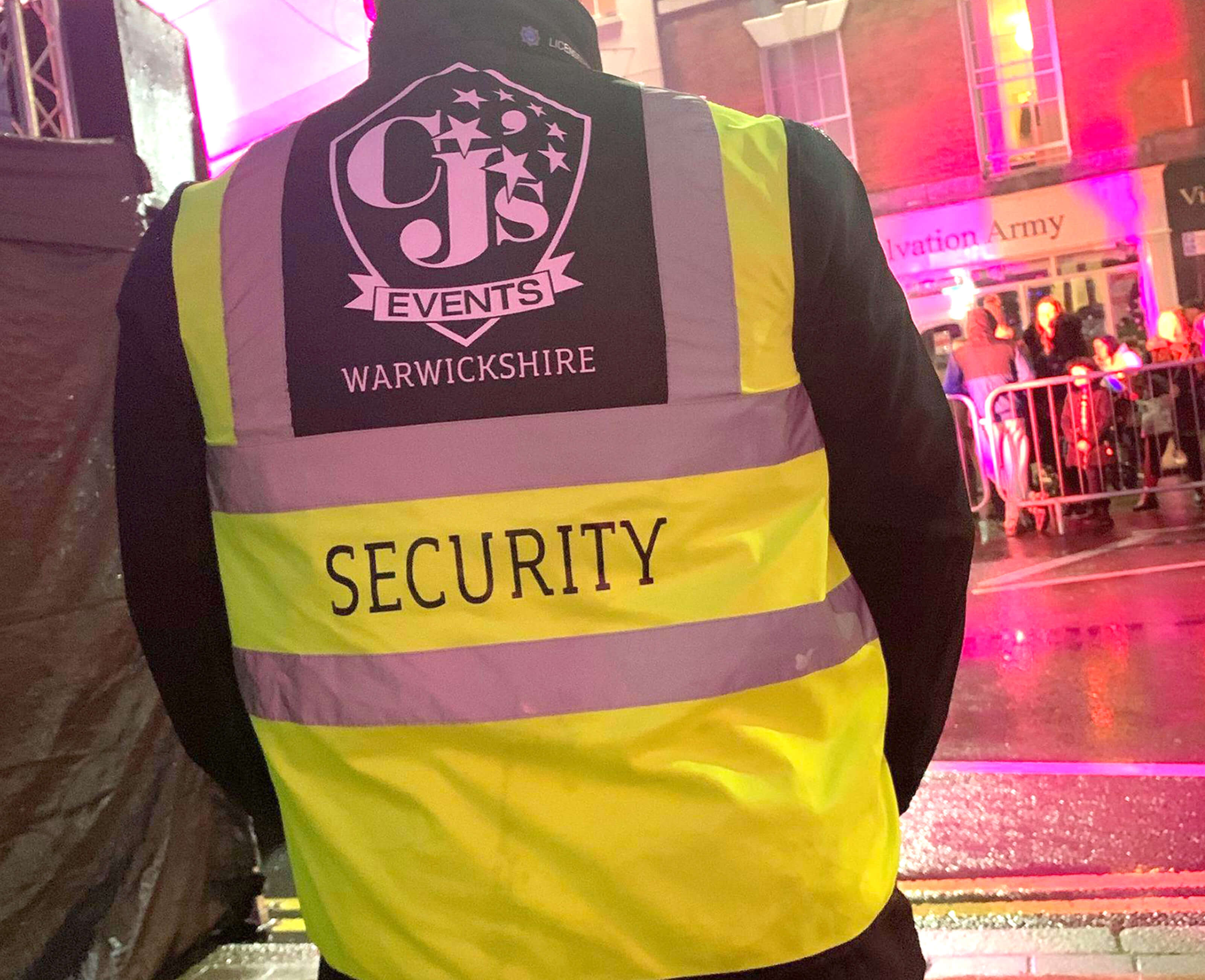 Stewarding & Security - CJ's Events Warwickshire